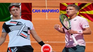 ТЕННИС ТУРНИР В САН-МАРИНО.  ФОРТИ Ф. - ИВАНОВСКИ К.  ПРЯМАЯ ТРАНСЛЯЦИЯ
