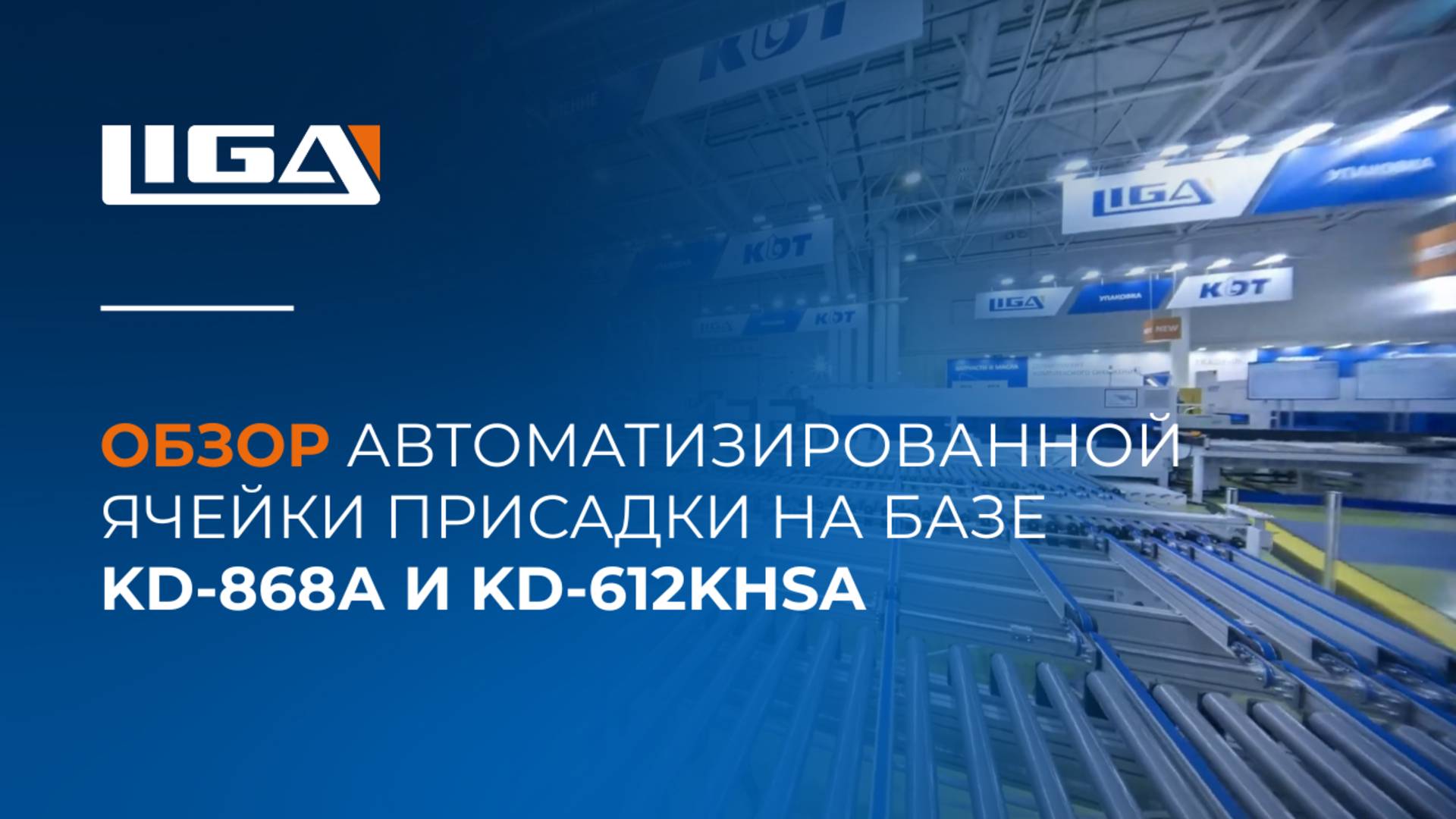 Обзор автоматизированной ячейки присадки на базе станков KD-868А и KD-612KHSA