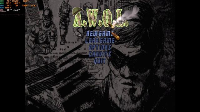 A.W.O.L. - тест Athlon 300u 4GB DDR4 Vega 3 512MB (часть 4)