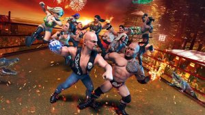 WWE 2K BATTLEGROUNDS КОТ777 ИГРАЕМ И КРОЛИК 0