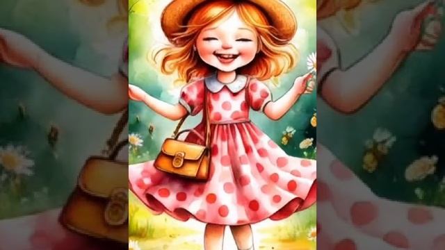 Летняя песня для детей "Девочка-веснушка"
