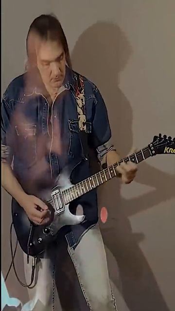 Lonely is the night  epic guitar solo #guitarsolo #guitar #guitarcover #guitarist