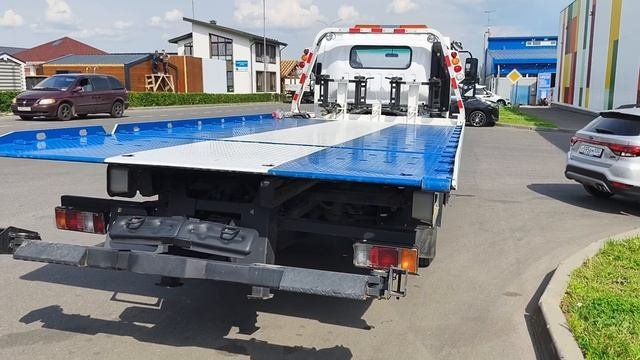 Видеообзор эвакуатор ISUZU ELF KV100 БЕЛЫЙ ISUZU ELF KV100 P700 P100 🚚ISUZU ELF 2025-07-07