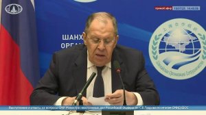 🔴 #ПрямойЭфир: Выступление и ответы на вопросы СМИ С.В.Лаврова по итогам СМИД ШОС