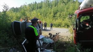 Госавтоинспекция уточняет обстоятельства смертельного ДТП на трассе Серов- Североуральск- Ивдель