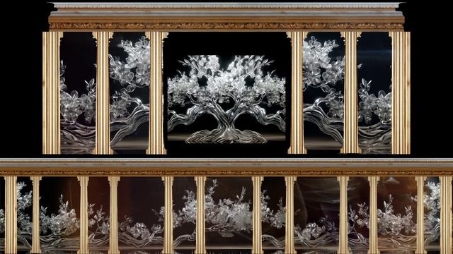 Эрмитажный театр - 2025. Интерьерный мэппинг, мультимедиа сценография Digital Opera