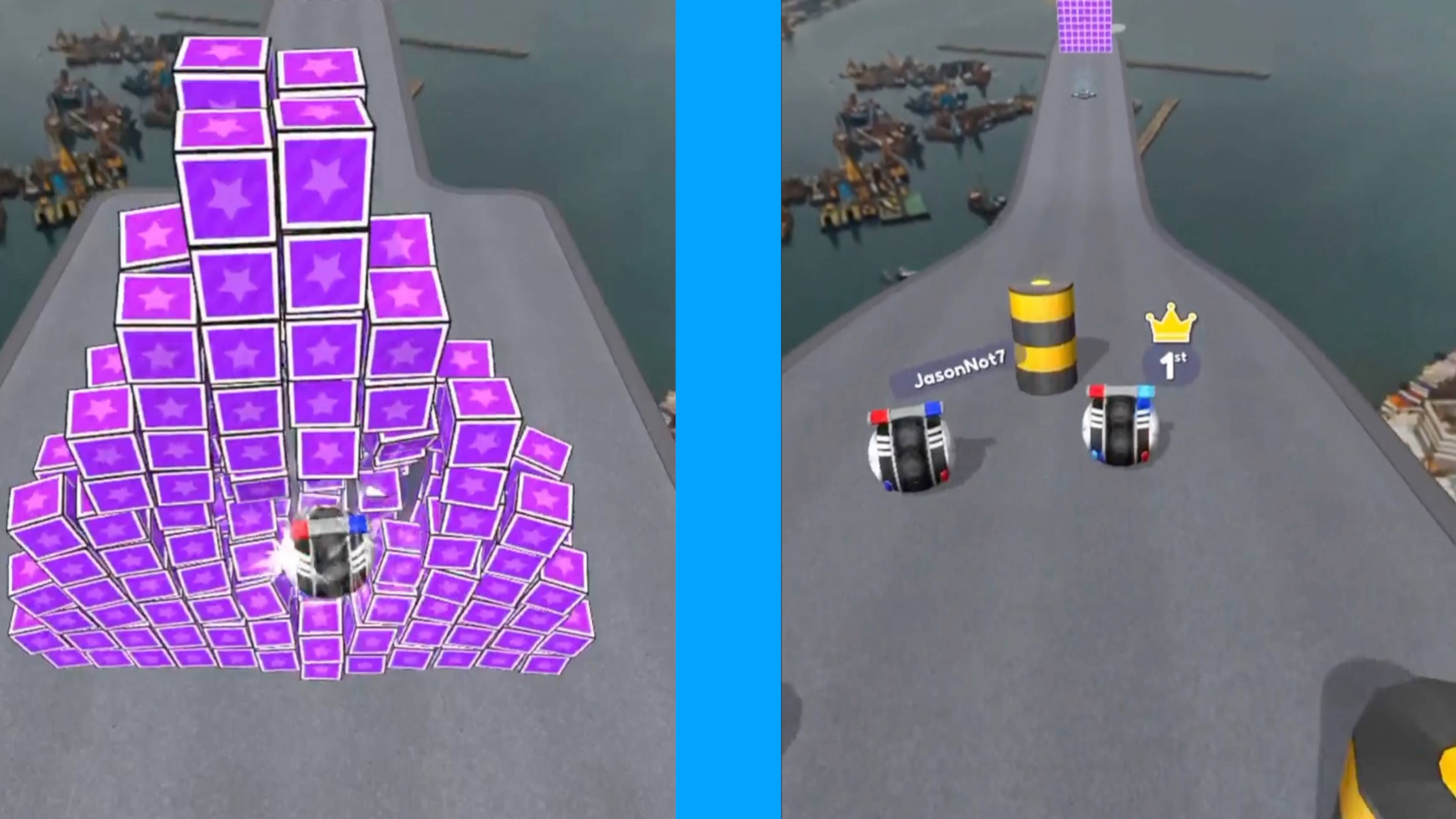 Going balls All Levels Gameplay IOS Android Going Balls level 822 Race 10