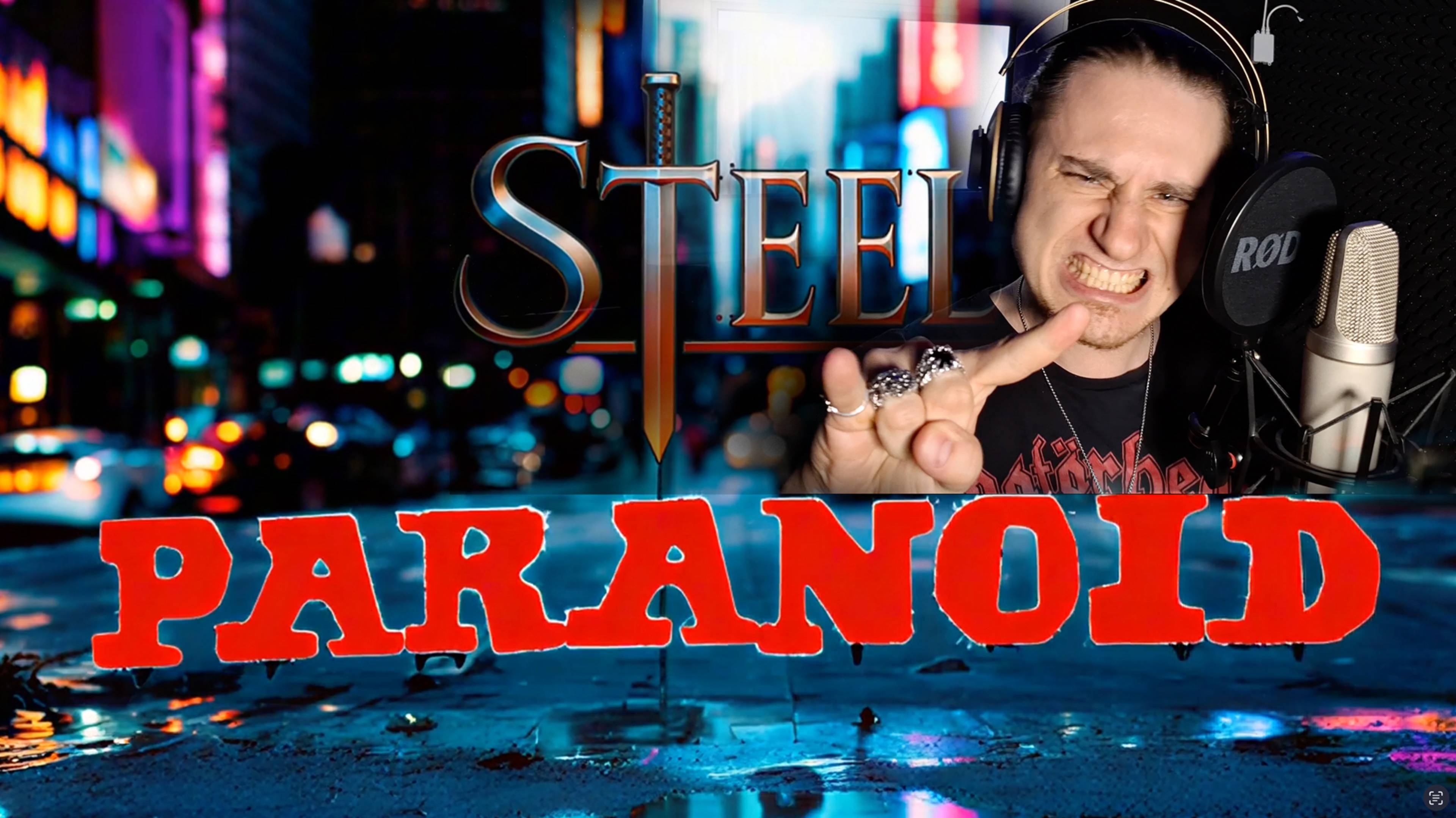 Black Sabbath - Paranoid: Cover By STEEL