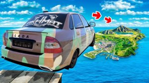 Как далеко чит тачка улетит с огромного трамплина в ГТА 5 моды? Обзор мода в GTA 5