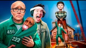 ПРОНЕСТИ РЕБЕНКА ЧЕРЕЗ ВСЮ ИГРУ В КАЛЬМАРА в VR ЧЕЛЛЕНДЖ! АНАТОХИЧ и ДРЫНДА в Garry's mod