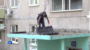Ремонт домов и подъездов: «Вести» узнали, как управляющая компания Уфы благоустраивает город