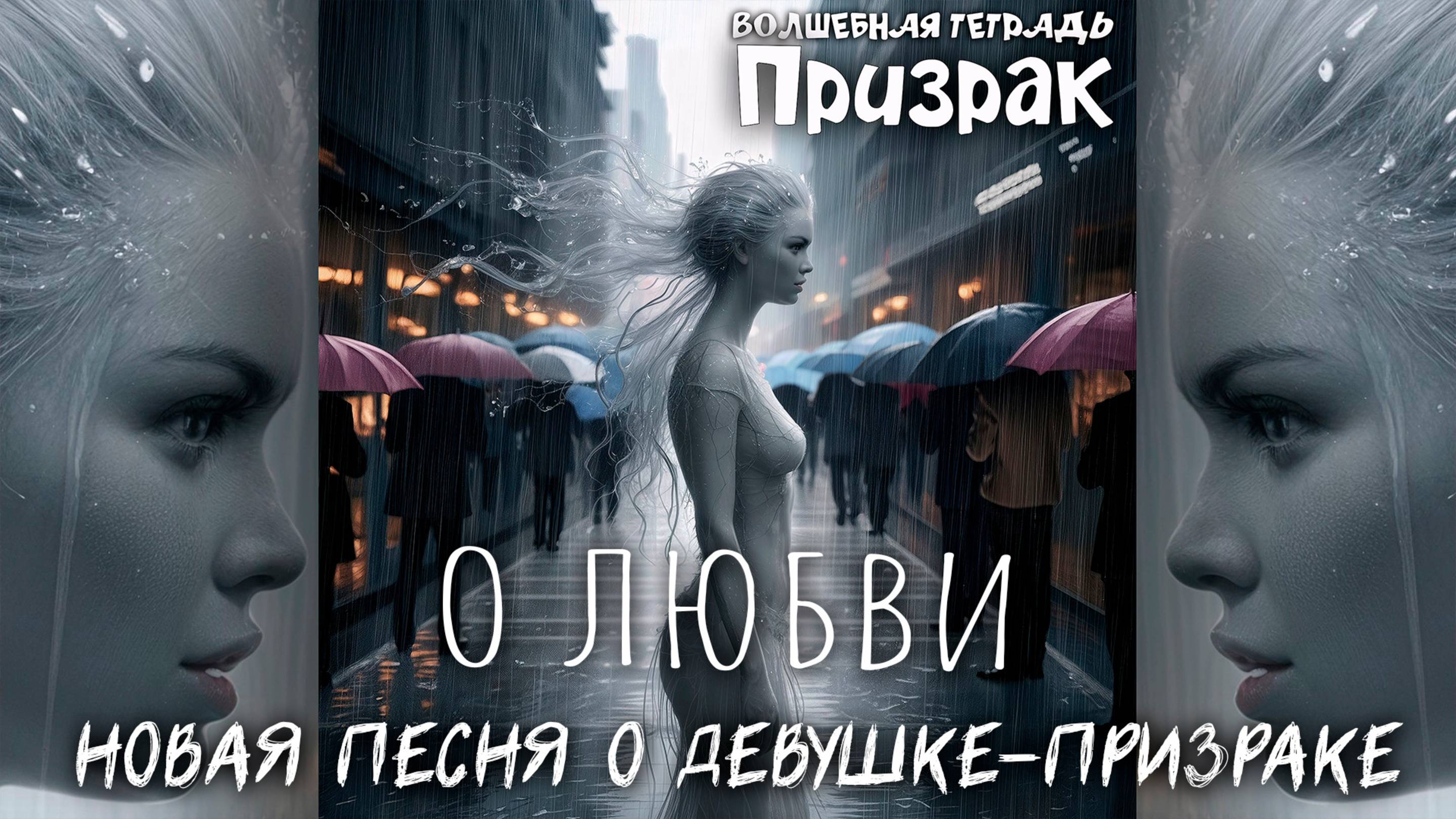 Волшебная тетрадь. "Призрак". Новая песня про девушку-призрака  и неземную призрачную любовь.