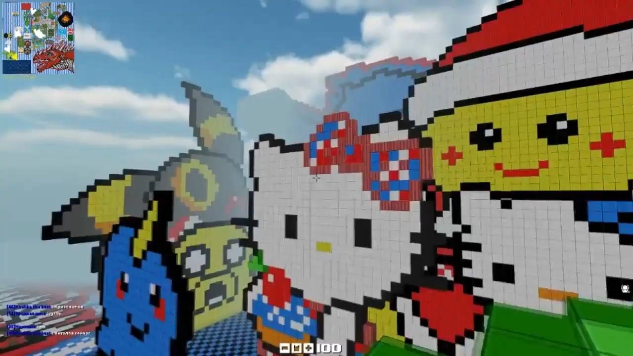 3D Постройки! Большой Мир! Смотри! Walper. Играем Онлайн с Друзьями_) Игра Блокада Классик
