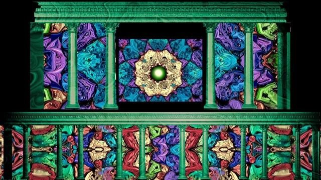 Эрмитажный театр - 2025. Интерьерный мэппинг, мультимедиа сценография Digital Opera