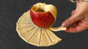 ТАК яблоки вы ещё не готовили. Просто заверните их в слоёное тесто!