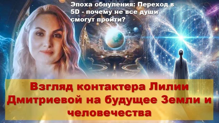 Эпоха обнуления: Переход в 5D - почему не все души смогут пройти? Взгляд проводника Лилии Дмитриевой