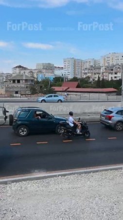Введена в эксплуатацию часть дороги на развязке "Огурец"