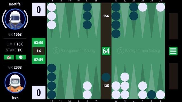 ПРАКТИКУЮСЬ НА BACKGAMMON GALAXY | НАРДЫ ОНЛАЙН | NO COMMENTS |