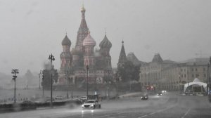 Москва в воде: столицу накрыла сильная гроза