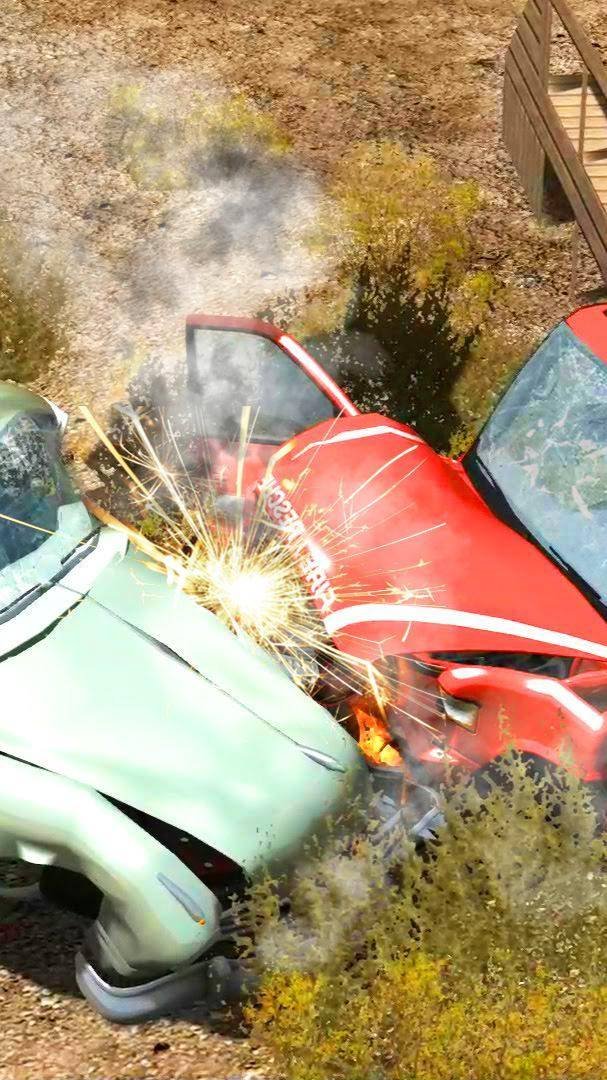 🚗 РЕАЛИСТИЧНЫЕ АВАРИИ в BeamNG.drive #46 Смотри полное видео на канале!