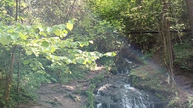 Водопад Гремучий ручей. Велопоход 12.07.25, часть 16.