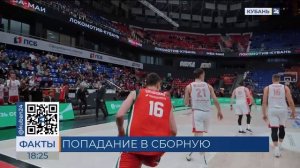 Четверых баскетболистов «Локомотива-Кубань» вызвали в сборную России