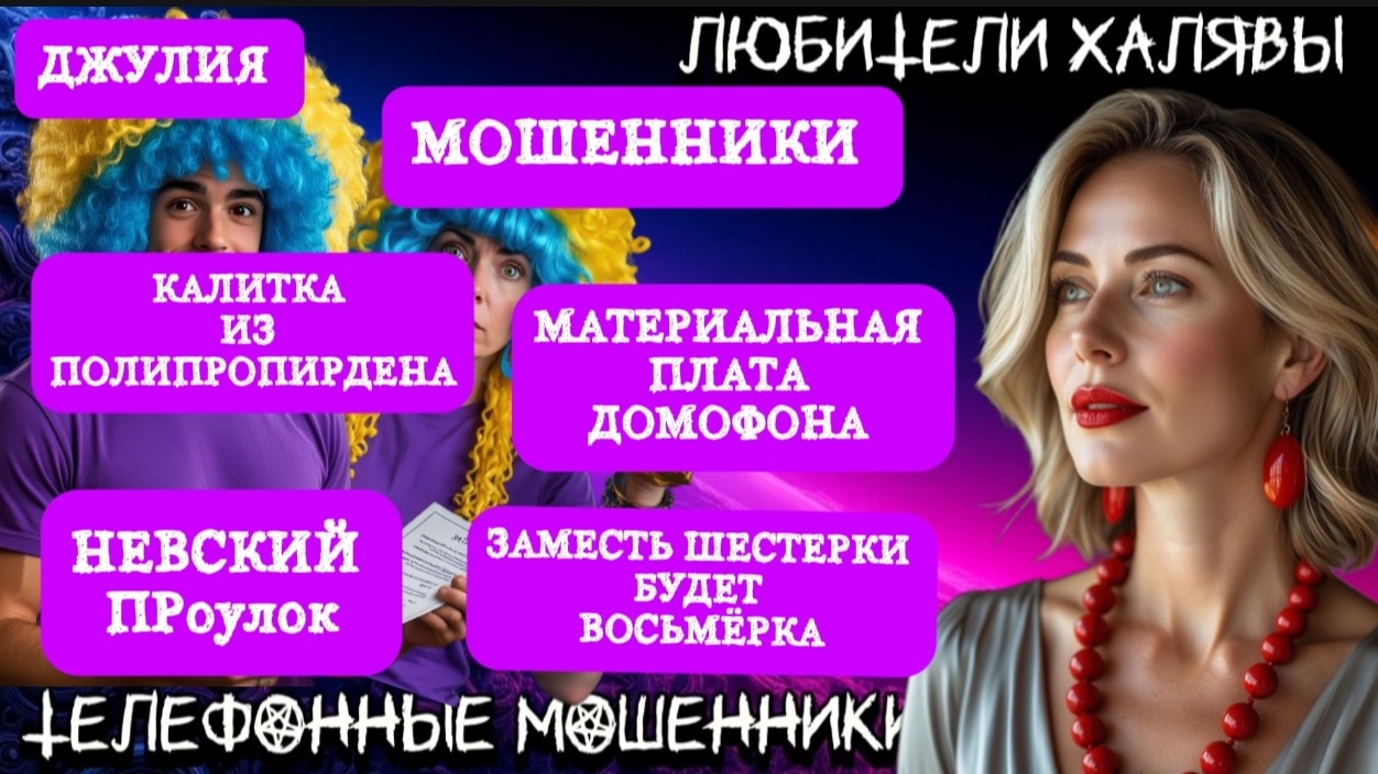 💫 ДЖУЛИЯ. СМЕШНАЯ ПОДБОРКА | ТЕЛЕФОННЫЕ МОШЕННИКИ