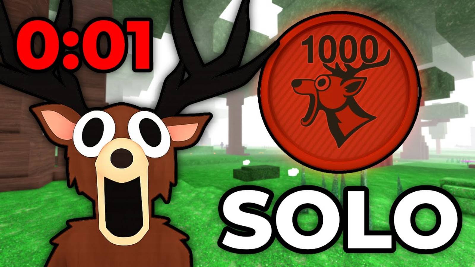 КАК ВЫЖИТЬ 1000 НОЧЕЙ В ЛЕСУ ROBLOX