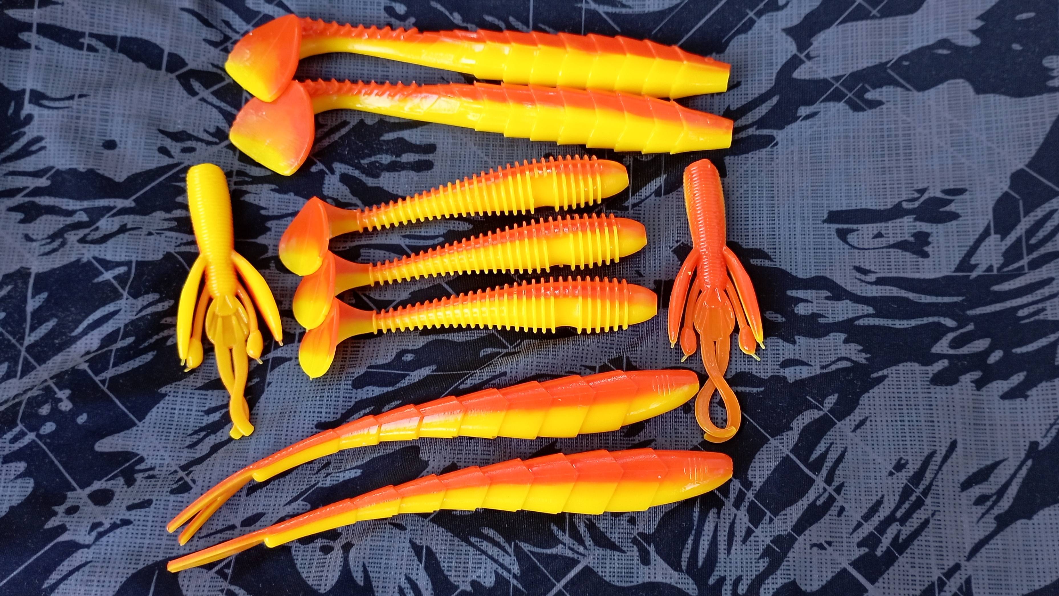 Банановый-Мандарин 🍌🍊. Приманка для рыбалки