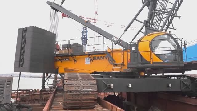 Гусеничные краны SANY в России: от Крымского моста до НПЗ и дорожного строительства по всей стране!