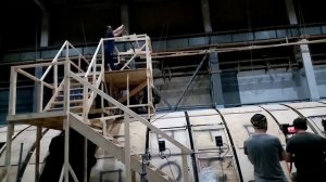 Вот так поднимали и опускали перископ на подводной лодке