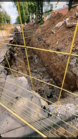 ул. Советская. Модернизация тепловых сетей завершится 1 сентября