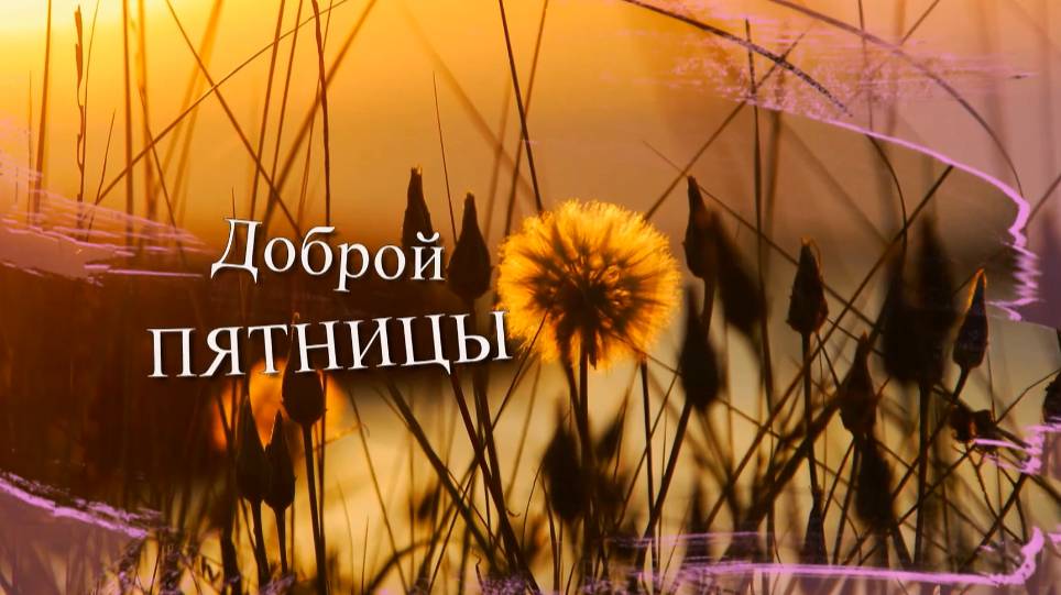 С добрым утром, мир зовет! Доброго утра пятницы