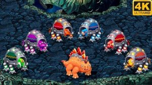 Призматическая Стегобака - Все Версии (My Singing Monsters, Мои Поющие Монстры)