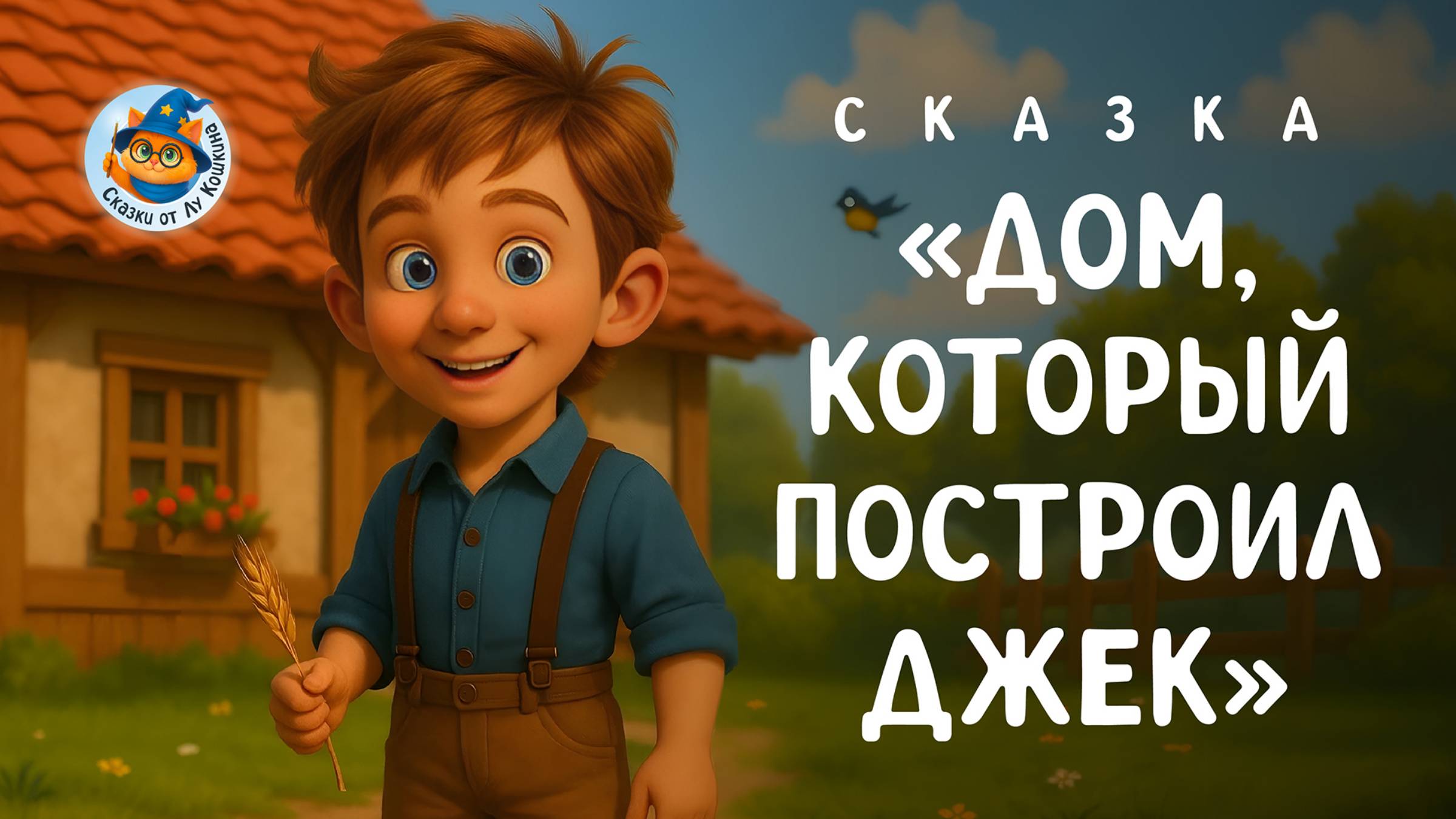 Дом, который построил Джек — весёлая цепочка чудес | Сказки от Лу Кошкина