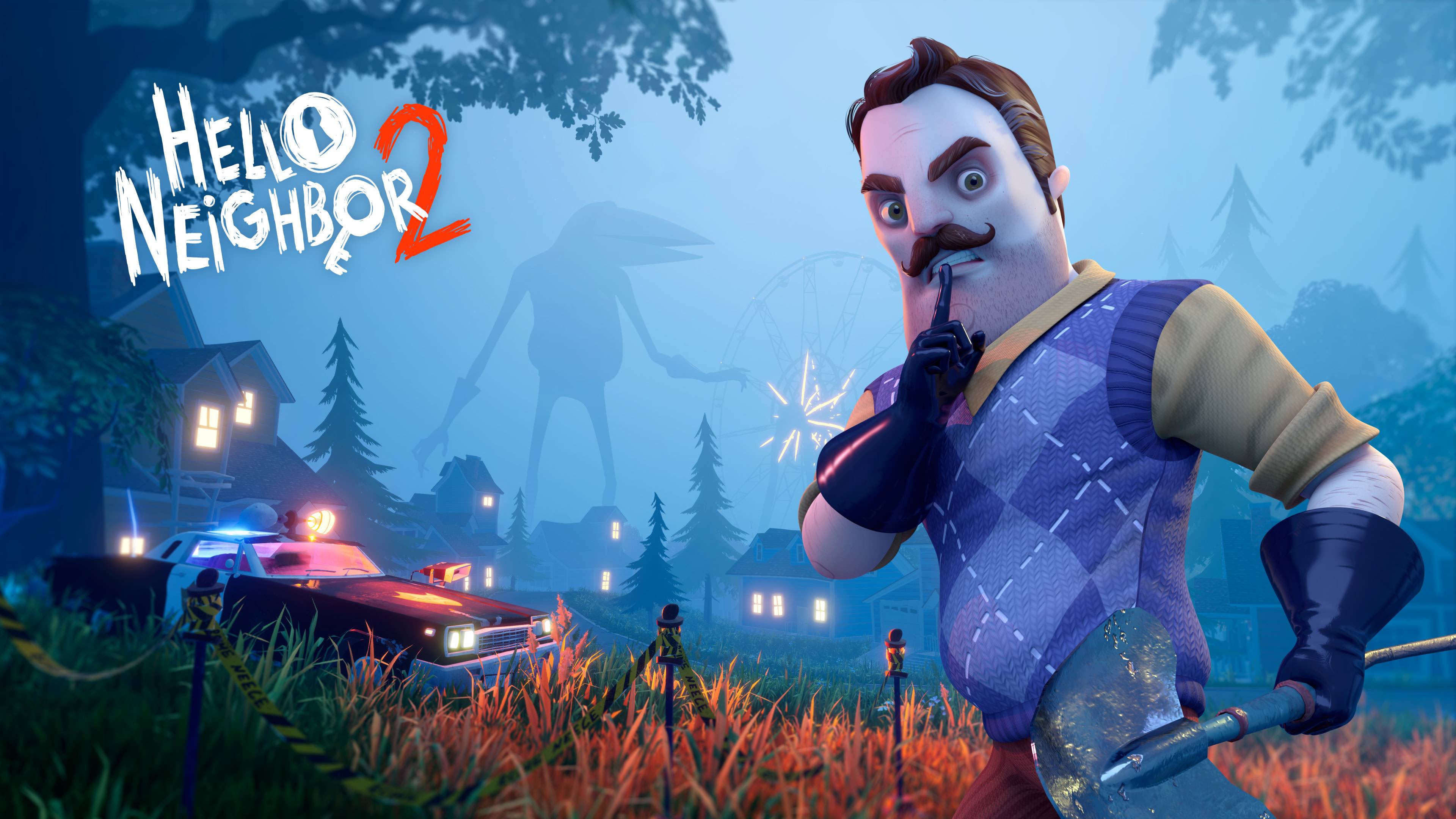 Старый дом теперь обыскивают!Hello neighbor 2