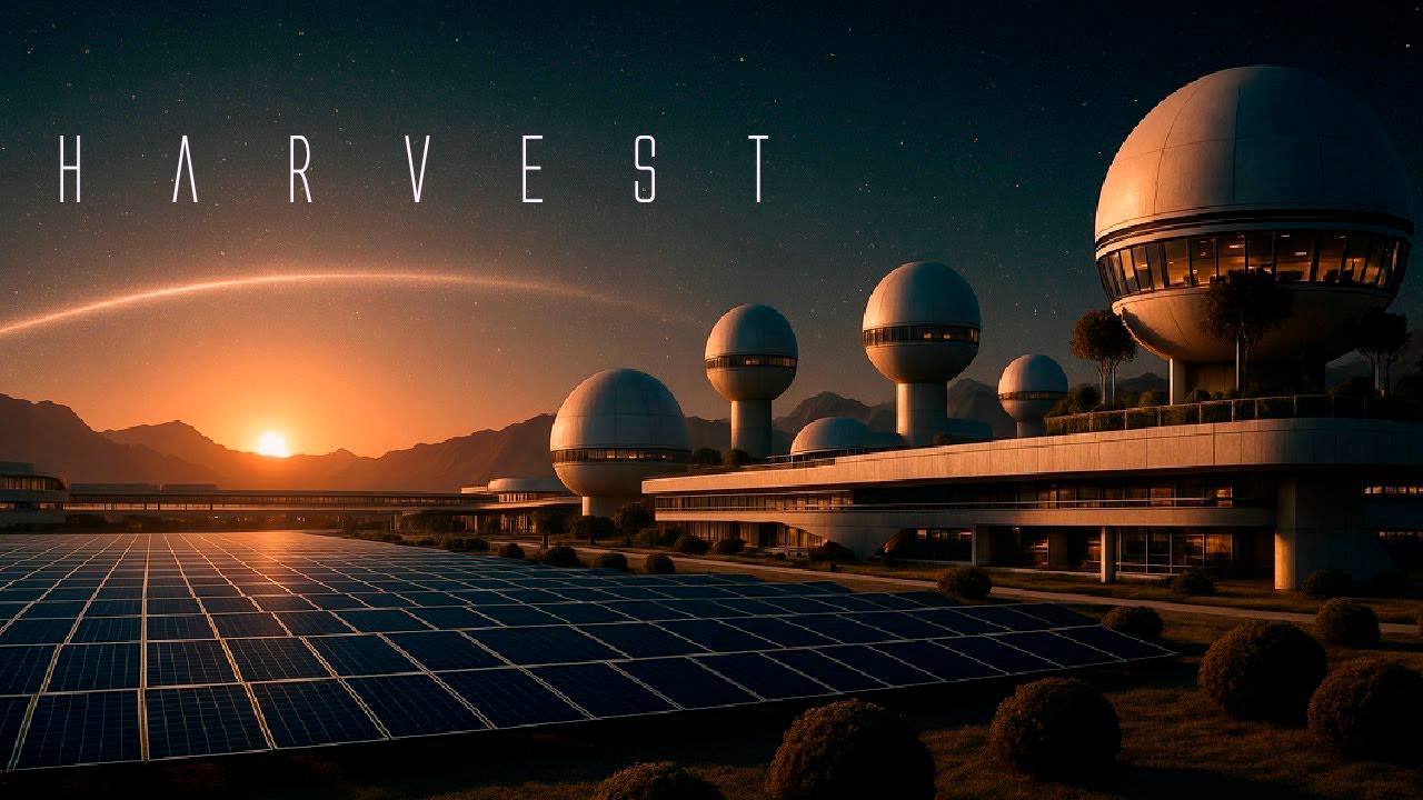 Harvest • Relaxing Ambient Sci-Fi Music For Deep Dreaming [ Cerebral Futuristic Ambience 🎧 ]