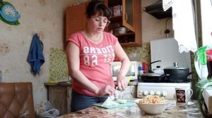 Семейный влог//Жаренная картошка 🥔 Жизнь в Омске