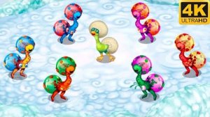 Призматическая Дендептица - Все Версии (My Singing Monsters, Мои Поющие Монстры)