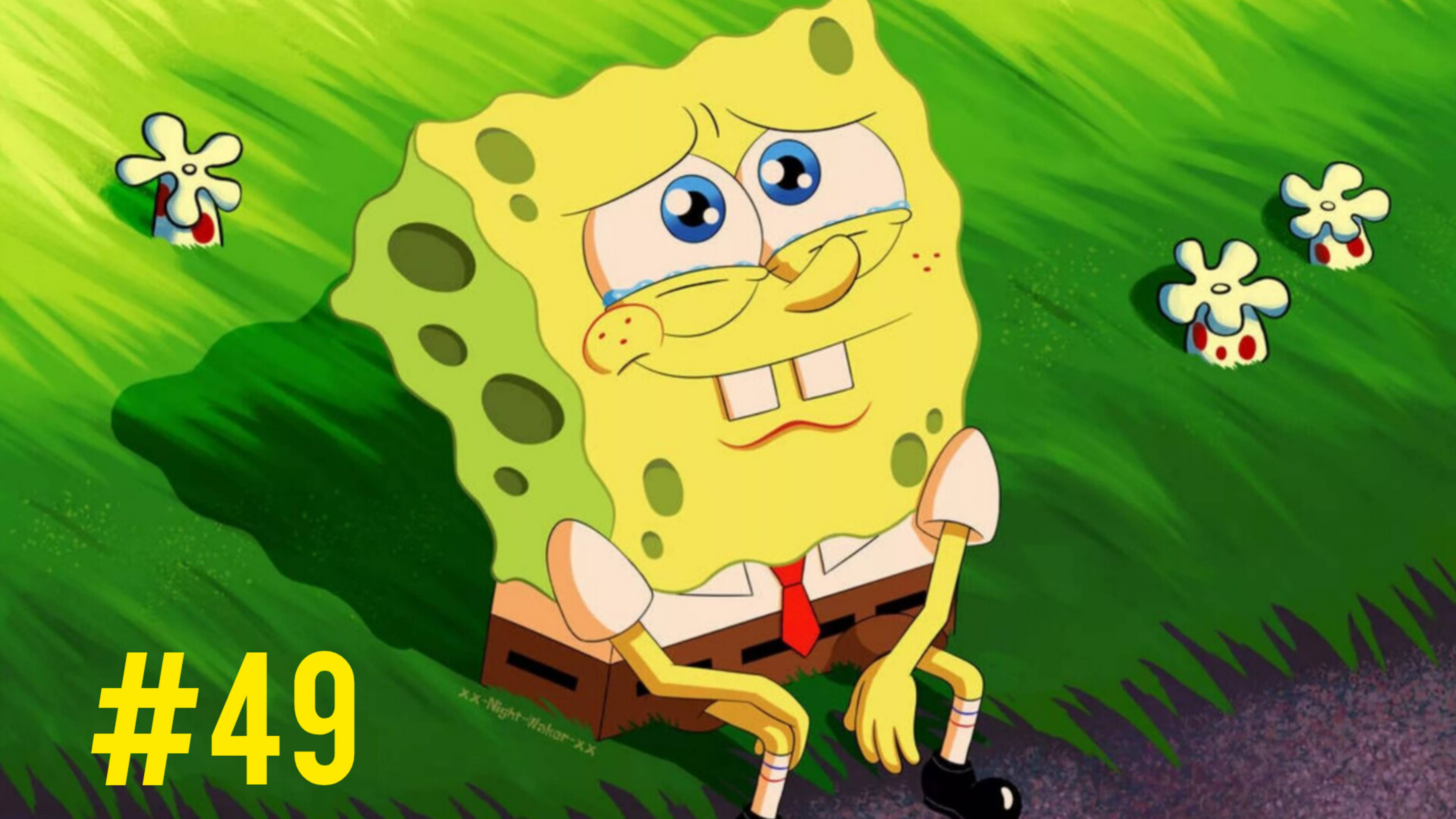 Губка Боб🔥 spongeBob👍 губка боб квадратные штаны😎 игры для детей🤘кулинарный поединок  #49