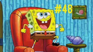 Губка Боб🔥 spongeBob👍 губка боб квадратные штаны😎 игры для детей🤘кулинарный поединок  #48