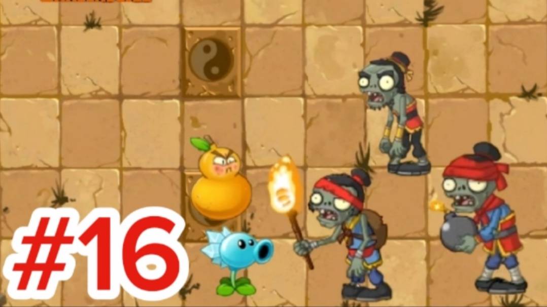 Обновление 0.3.7: Кунг-фу храм! Plants vs zombies 2 Gardendless #16