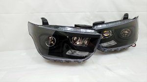 Hyundai H-1 фары тюнинг светодиодные эпатажные Ledstudio