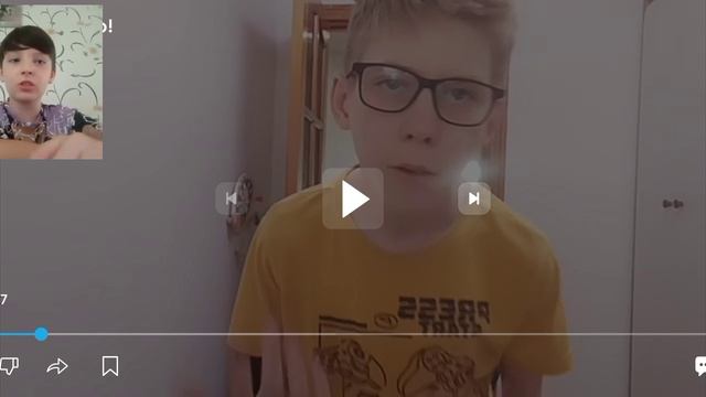 реакция на клип ДимЫ4!!!!(вррде правильно написал)