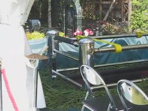 Подготовка места захоронения от компании "РИТУАЛЛИФТ"