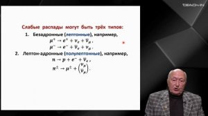 Капитонов И.М. - Физика атомного ядра и частиц - 7. Слабое взаимодействие. Квантовая хромодинамика