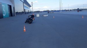 Gymkhana GP 2025 stage 3/ Nikishev Nikita Honda CB600F / heat 1 00.57.48