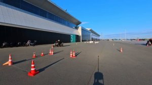 Gymkhana GP 2025 stage 3/ Nikishev Nikita Honda CB600F / heat 2 00.56.22