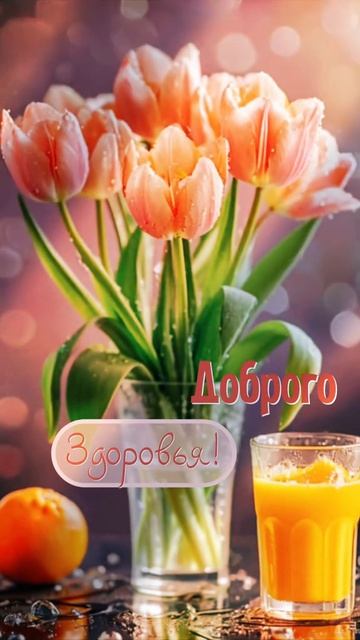 Доброго дня. Музыкальная открытка поздравление.