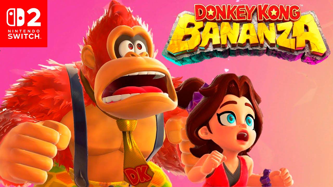 Donkey Kong Bananza  - Часть 1 из 2  | Nintendo Switch 2 | Полное Прохождение Игры